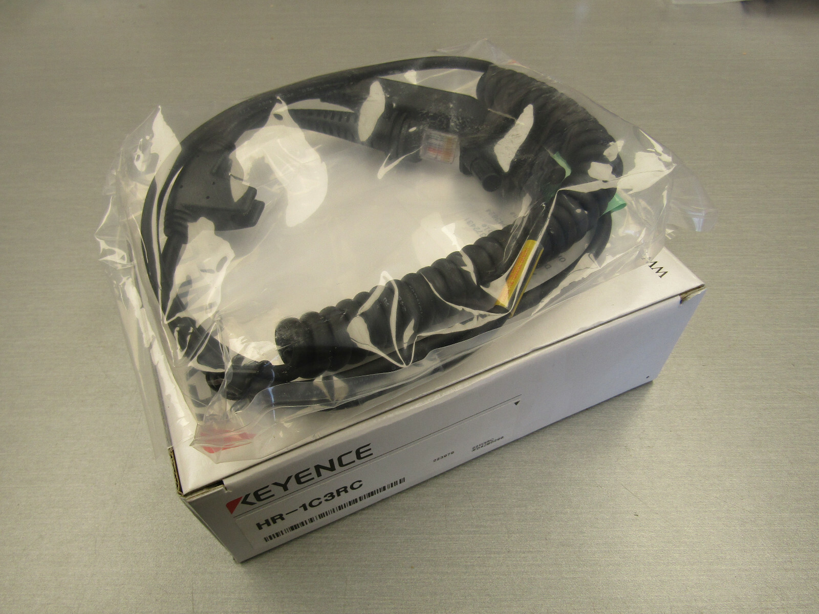 Keyence HR-1C3RC barcode scanner cable 3 meter RS-232 | eBay