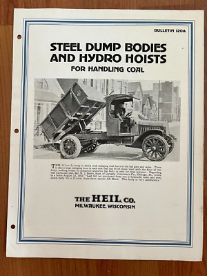 Vintage Heil Dump Trucks brochure | eBay