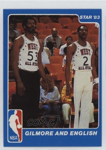 1983 Star NBA All-Star Game Artis Gilmore Alex English HOF | eBay