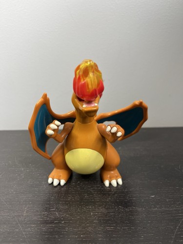 Vintage 2000 CHARIZARD Combat POKEMON 5" Figure Dual Launching Flame by ...
