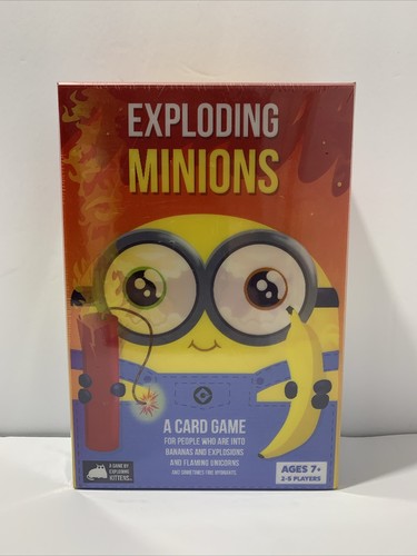 Exploding Minions Card Game by Exploding Kittens NEW 852131006495| eBay