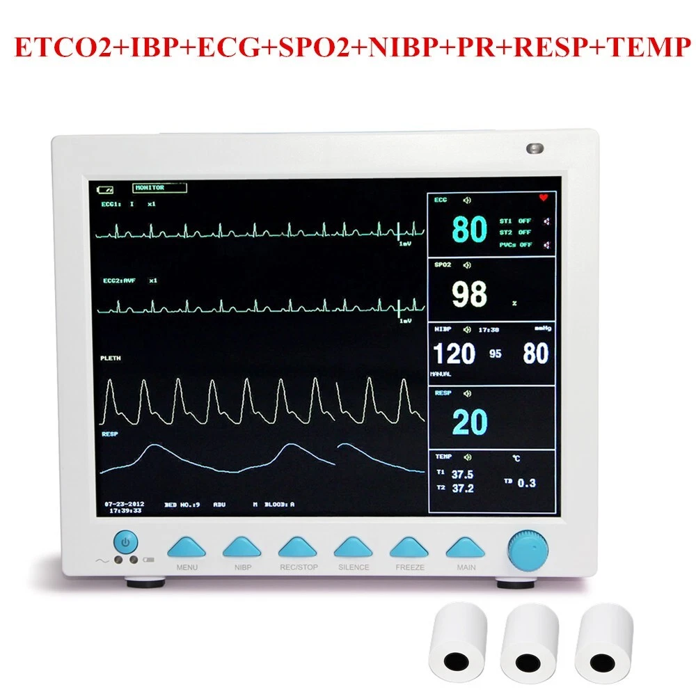 Electrocardiogram Machine Screen
