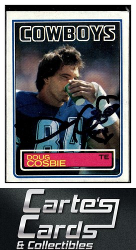 Doug Cosbie 1983 Topps #44 Dallas Cowboys TTM/IP Signed Auto | eBay