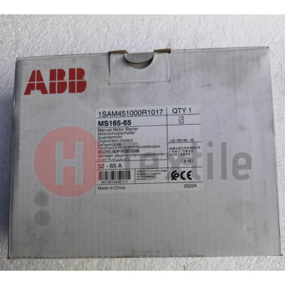 1PCS New ABB MS165-65 52-65A Motor Starter Protector | eBay