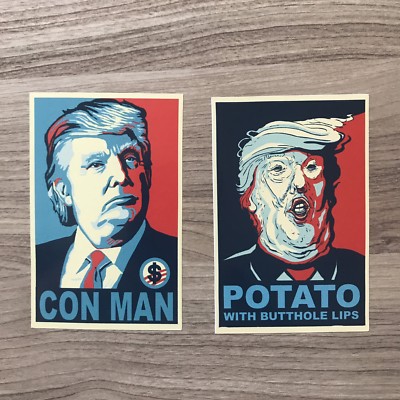 Dump Trump Donald Trump Vinyl Sticker Set | eBay