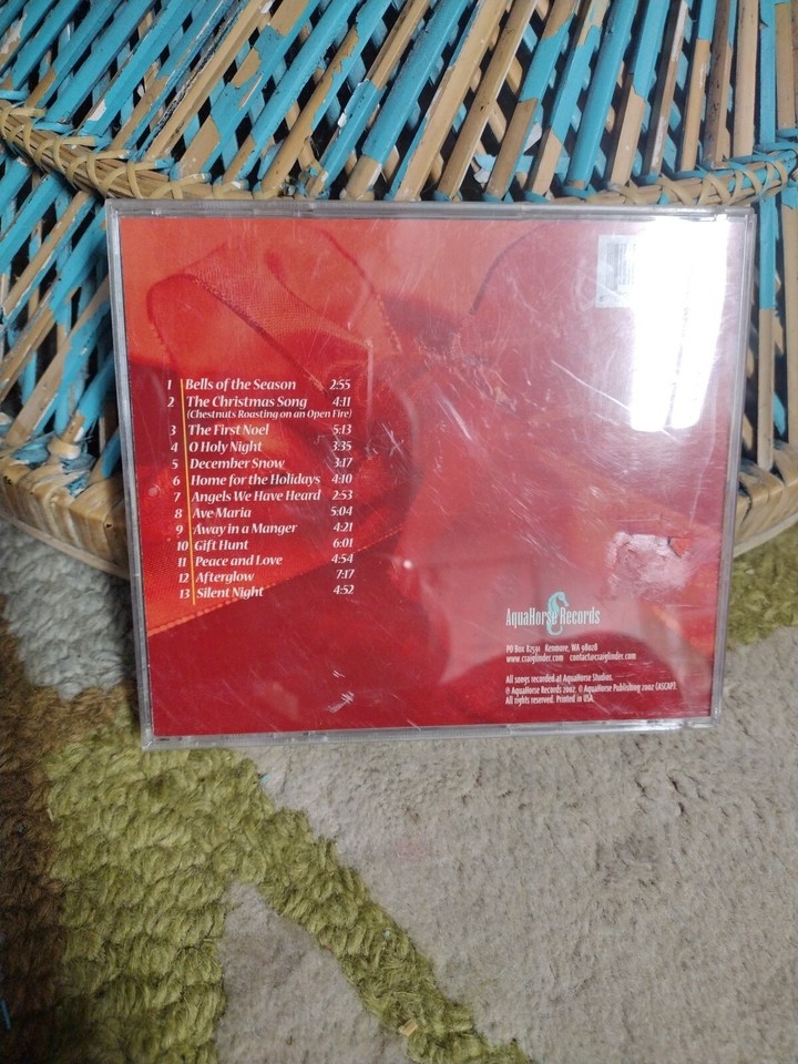 Craig Linder December Snow SIGNED Autographed CD. Silent Night, Leave ...