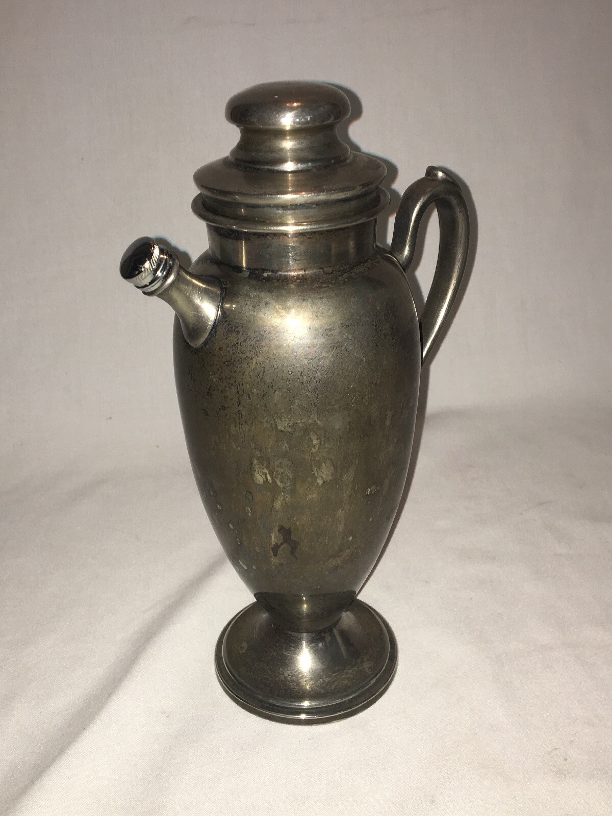 Vintage Gotham Silver on Copper Cocktail Shaker Barware | eBay