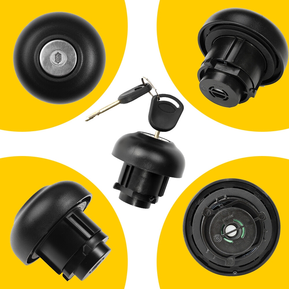 For Ford Transit MK6 MK7 2000-14 Locking Fuel Cap W/2 Keys Diesel ...