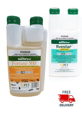 Fortune 500 & Fivestar 1ltr- Treatment Bundle for Inside and outside ...