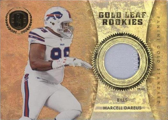 2011 Panini Gold Standard - Gold Leaf Rookies Marcell Dareus #3 ...