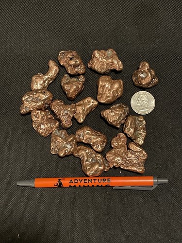 1 Pound of 1” Tumbled Copper Nuggets Natural Michigan Native Ore Pure ...