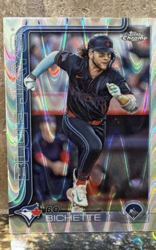 Bo Bichette 2025 Topps Chrome Baseball Ray Wave Refractor #101 Toronto ...