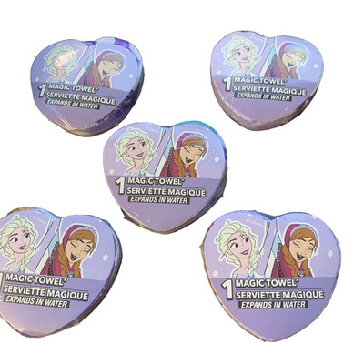 Disney Frozen Magic Towels Elsa and Anna 5 Towels Princesses Expands In ...