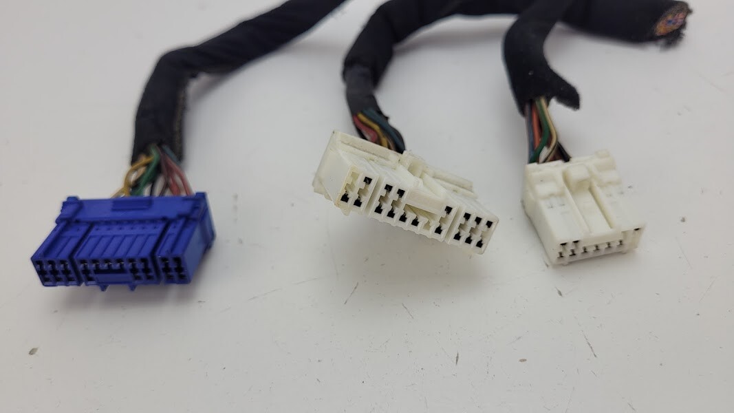 2005 Hyundai Santa Fe Instrument Cluster Plug Pigtail Wiring Set of 3 ...