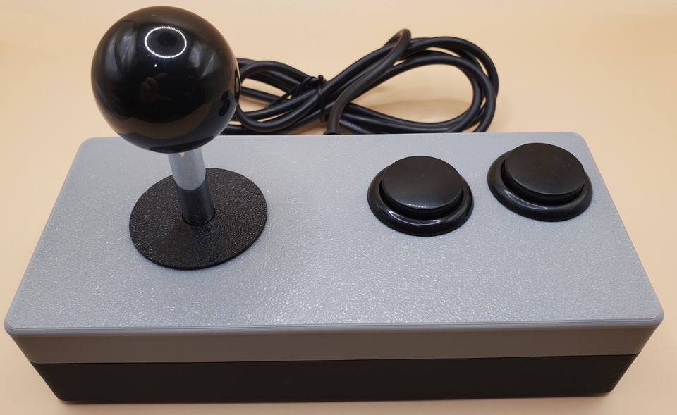 Atari 7800 and 7800+ Two Button Arcade Joystick (Sanwa Style, 8-Way) | eBay