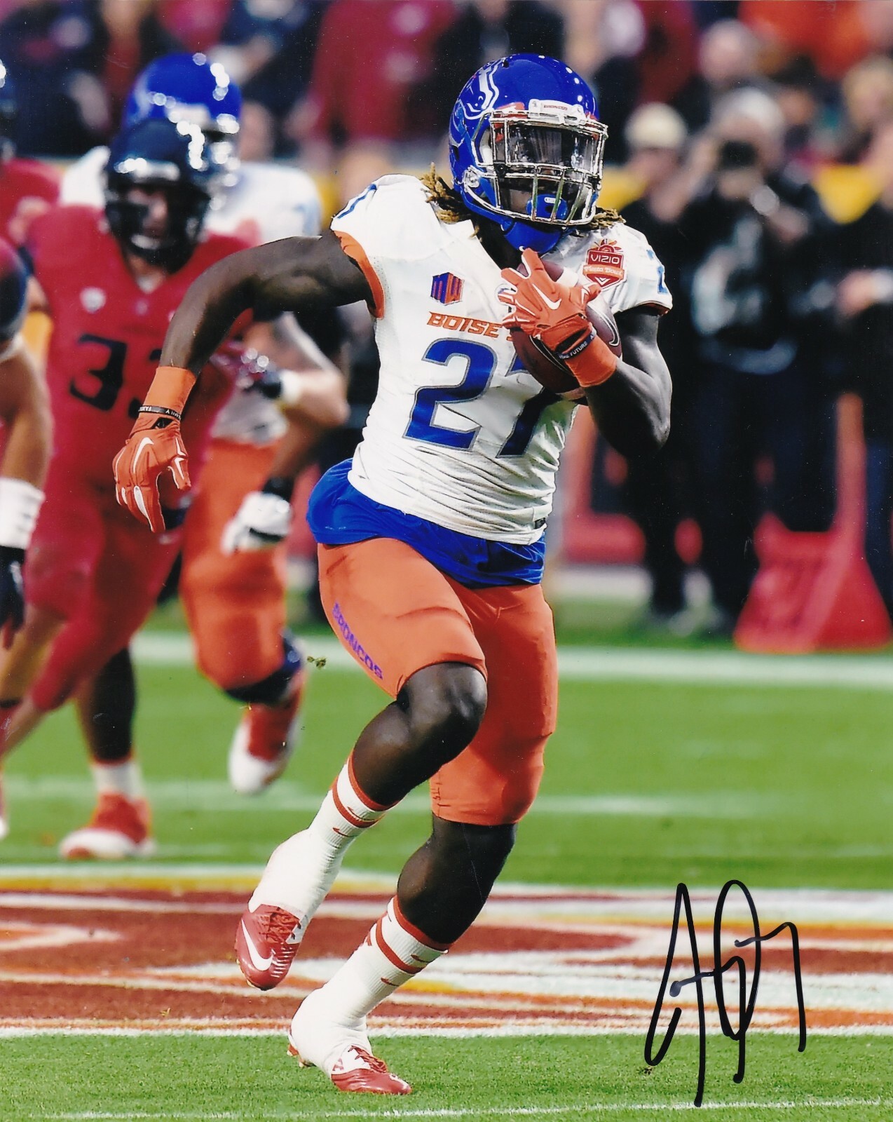 JAY AJAYI BOISE STATE BRONCOS ACTION SIGNED 8X10 | eBay