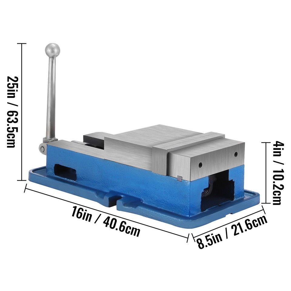 VEVOR 6" Precision Milling Machine Vise Bench Clamp Lock Vise CNC Vise ...