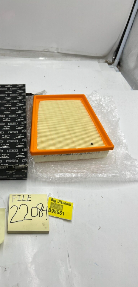 Bentley Mahle Engine Air Filter 3W0 129 319, LX 2879 fits Bentley ...
