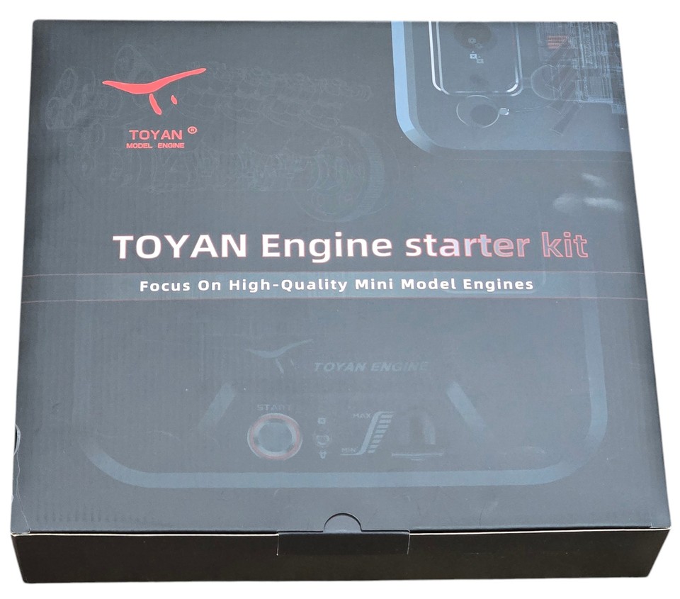 Toyan FS-V800 Engine Complete Metal Base with Fuel Tank, Starting ...