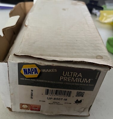 NAPA Ultra Premium Brake Pads Semi-Metallic #UP-8507-M | eBay
