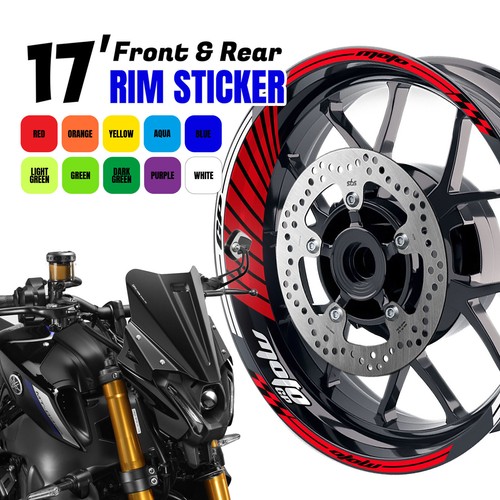 For Triumph STREET TRIPLE 675 07-21 AA02 Graphic 17" Rim Stickers ...