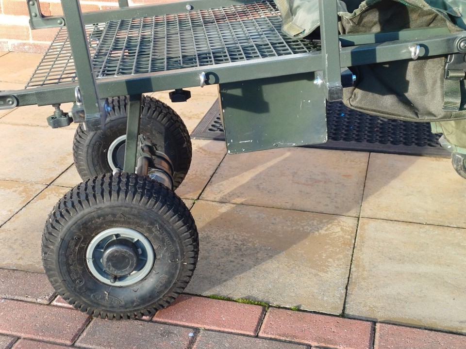 Power fishing barrow . hand made from all new parts to form a new ...