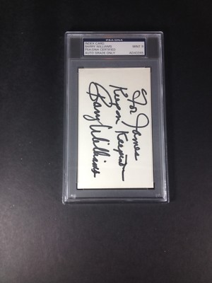 Barry Williams The Brady Bunch Autograph 3x5 Index Card PSA Grade 10 ...