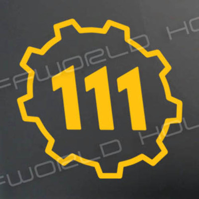 Fallout 4 accurate Vault 111 sticker decal Pipboy vault tec XBox One ...