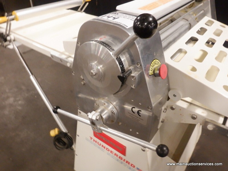 Thunderbird TBD-500, Reversible Dough Sheeter With Casters | eBay