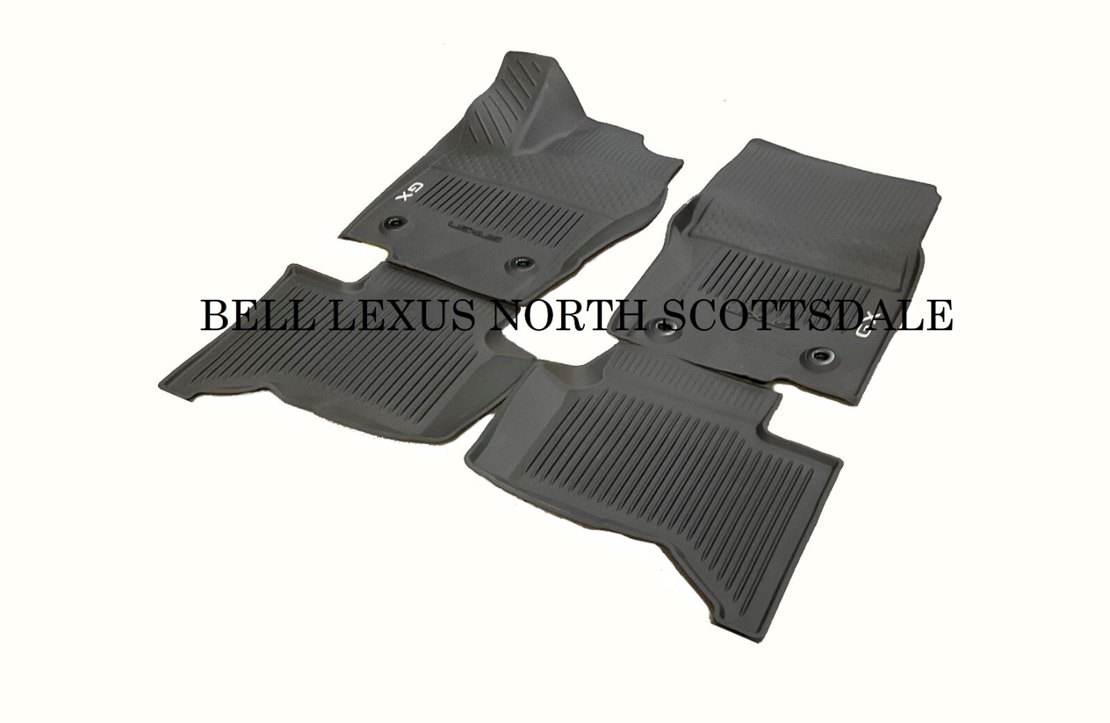 Genuine 2024 Lexus GX550 All Weather Mats Liners Set Front & Rear PT908 ...