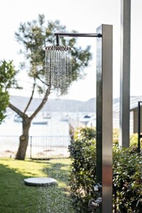 Free Standing 316# Marine Grade Stainless Steel Outdoor shower | Pool ...