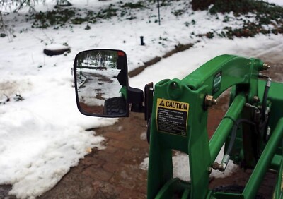 2-MAGNETIC TRACTOR MIRRORS SIDE VIEW KUBOTA B JOHN DEERE SKID STEER ...