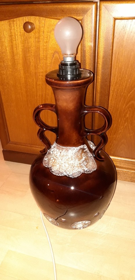 Retro Mid Century West German Fat Lava Floor Lamp Table Lamp 60s 70s ...