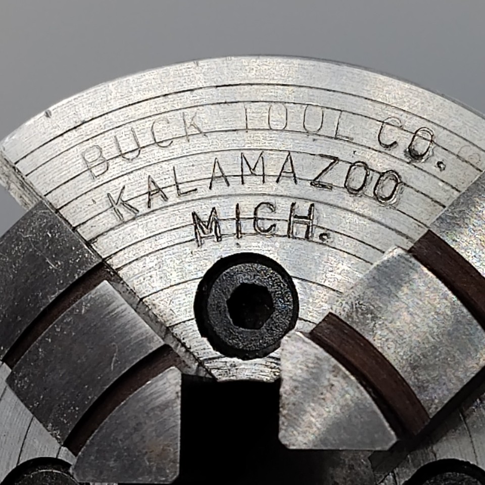 Vintage Buck Tool Co. Lathe Chuck Independent 4 Jaw 2" Dia. 8mm Shank ...