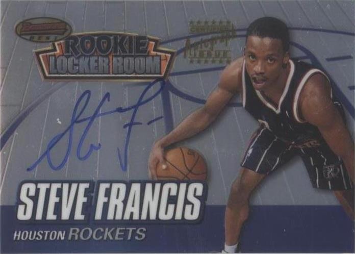 1999-00 Bowman's Best - Rookie Locker Room Collection Steve Francis # ...
