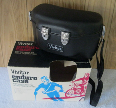 ( New ) Vintage VIVITAR CAMERA ( ENDURO HARD CASE ) Carrying Case. | eBay