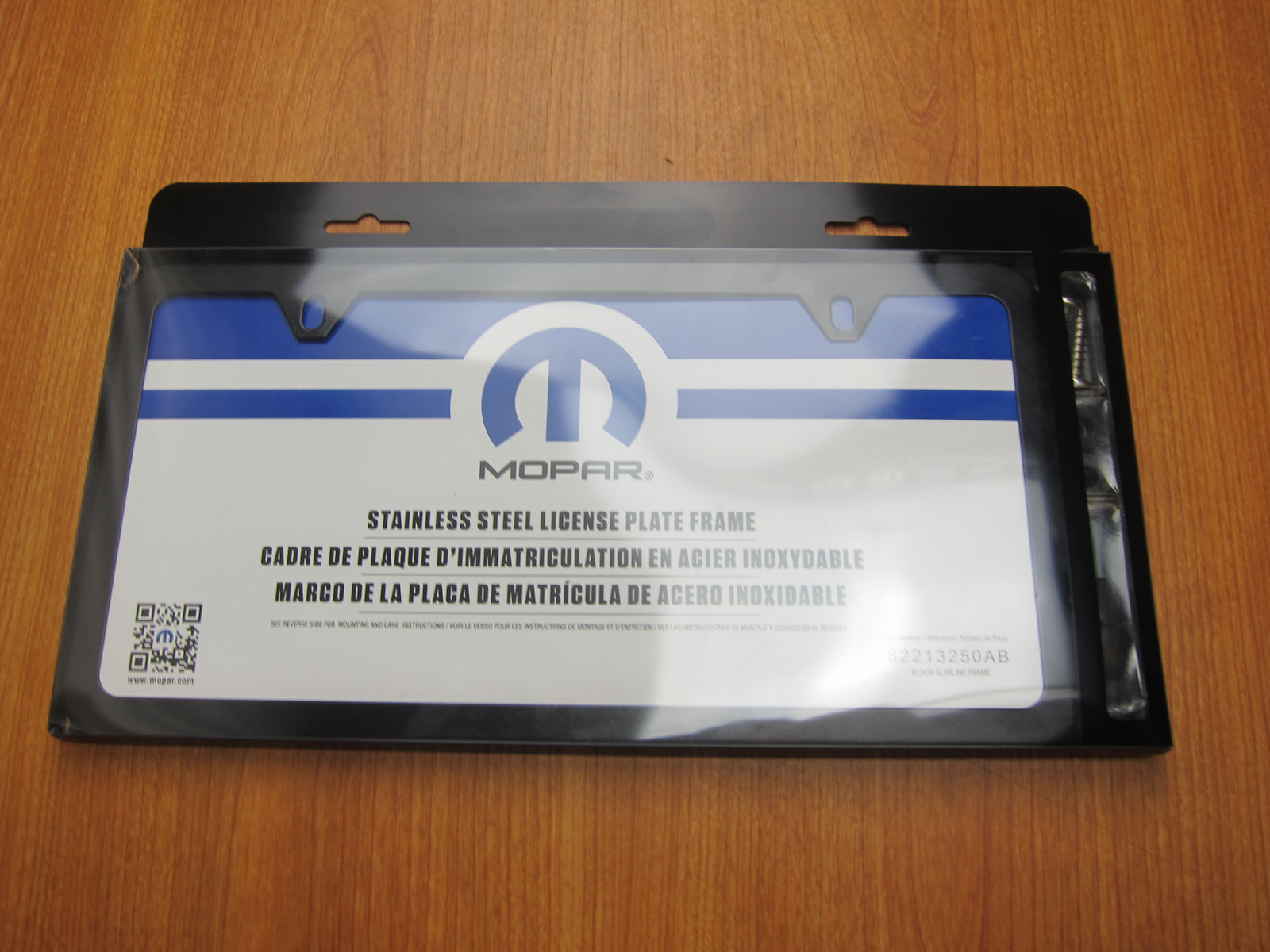 Genuine Mopar License Plate Frame 82213250AB for sale online | eBay