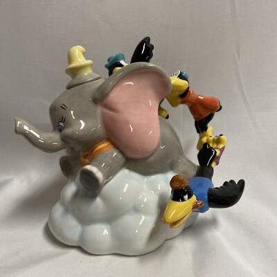 Vintage Disney Dumbo the Flying Elephant Teapot with Crow Handle | eBay