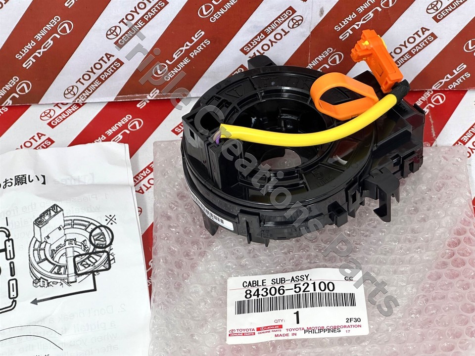 Toyota Genuine 8430652100 Cable Sub-Assy Spiral 84306-52100 OEM | eBay