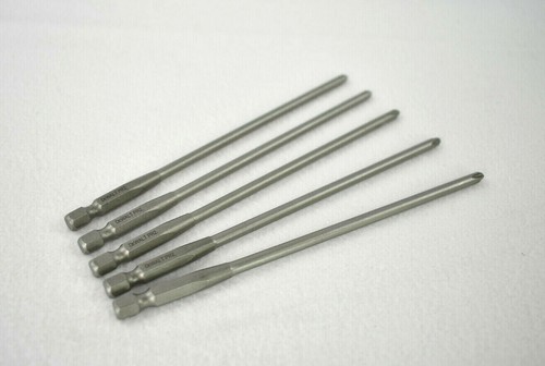DeWalt PR2 153mm Drywall Screwdriver Bit 5 Piece DT7206 Like PH2 ...