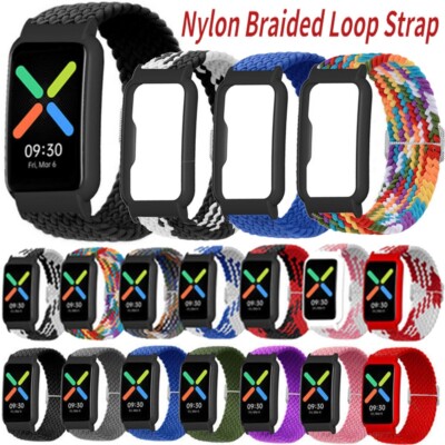 Watch Case Wrist Band For OPPO Watch Free Smartwatch Nylon Braided ...