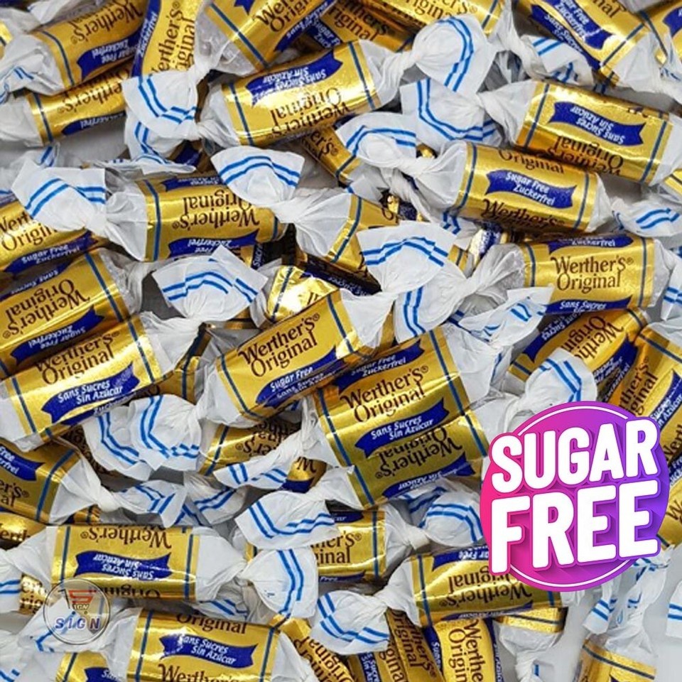 Werthers SUGAR FREE Mix Sweets PICK n MIX ASSORTED WRAPPED SWEETS Gift ...