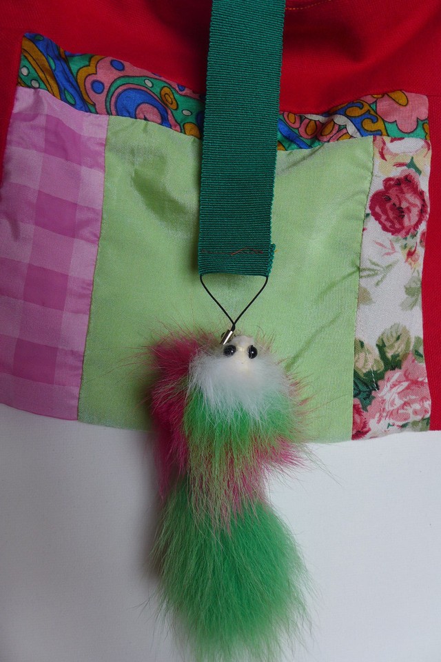 SPECIAL BAG GIFT HANDMADE QUILTED FOR A GIRL COTTON FABRICS MULTI COLOR ...