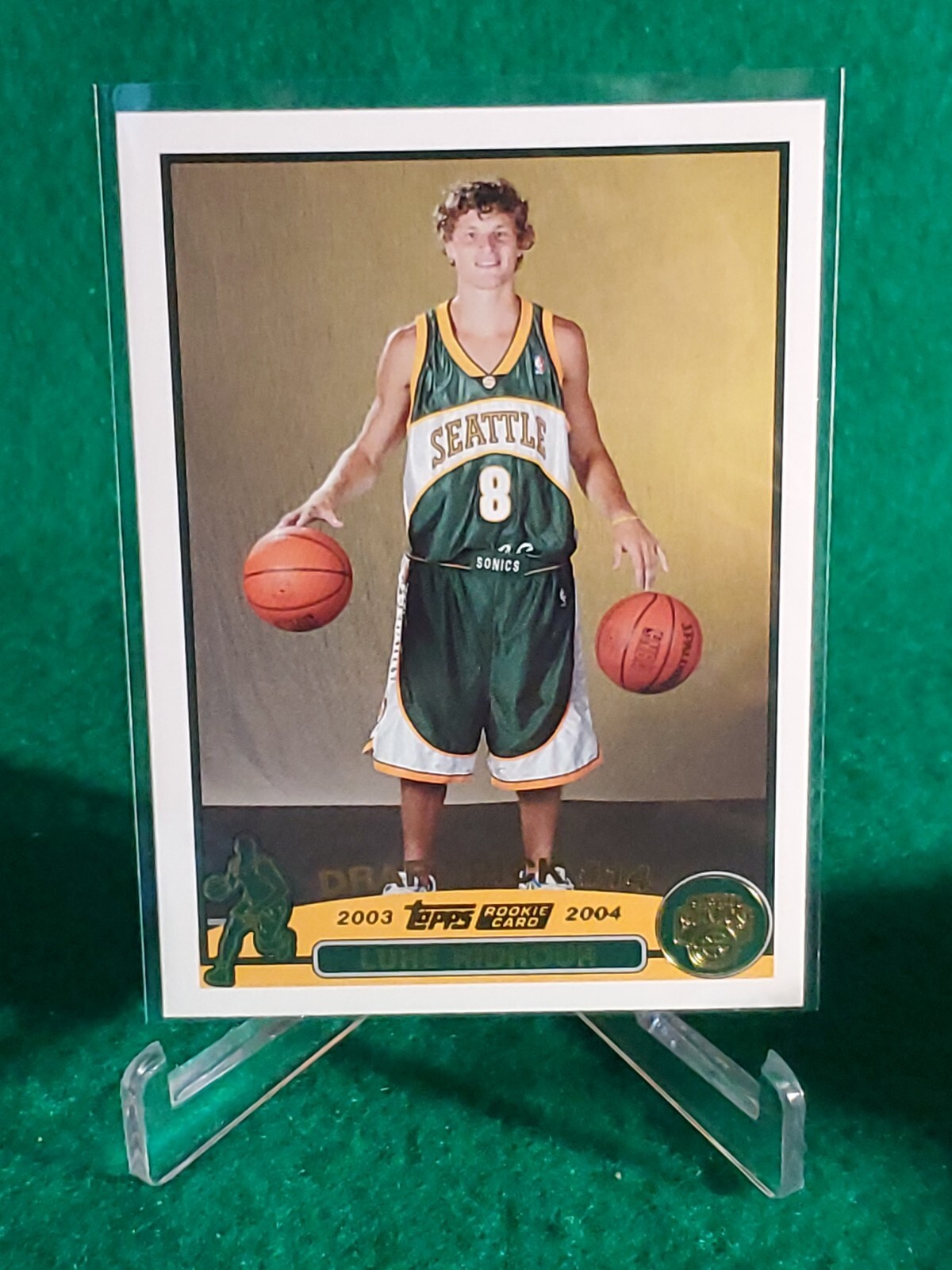 2003 Topps Collection #234 Luke Ridnour Seattle Supersonics RC Rookie ...