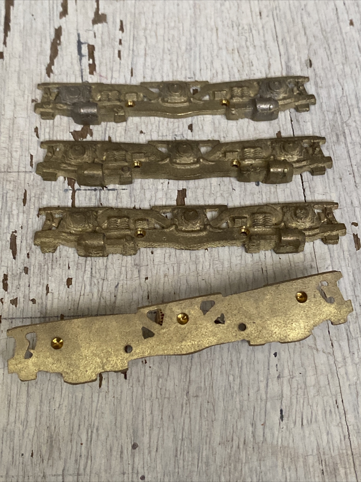 Vintage Model Train HO DIESEL LOCOMOTIVE TRUCK SIDE FRAMES SET OF 4 ...