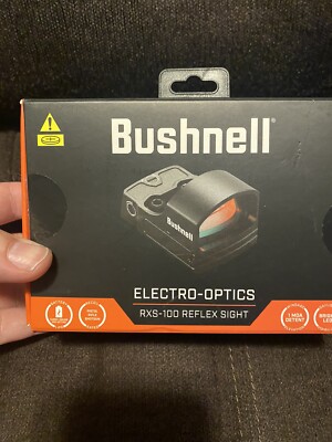 Bushnell Reflex Sight - Black (RXS100) Complete In Excellent Condition ...