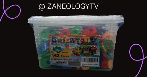 Brickyard Building Blocks 3ys + Educational STEM Toy Kit - 163pc | eBay
