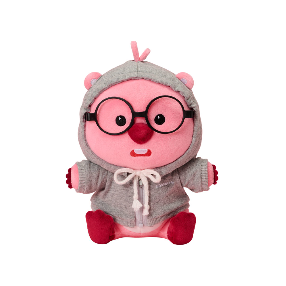 Pororo the Little Penguin Friends - Loopy wear Hoodie shirt Soft Plush ...