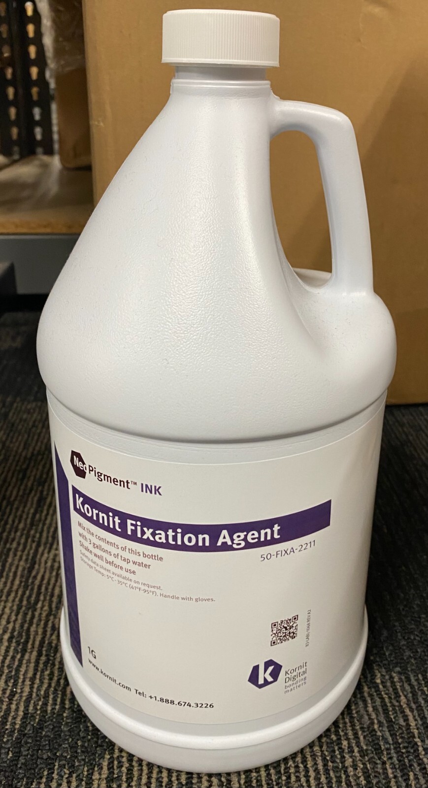 for kornit breeze - fixation agent V201B 1 gallon - 50-FIXA-2211 - exp ...