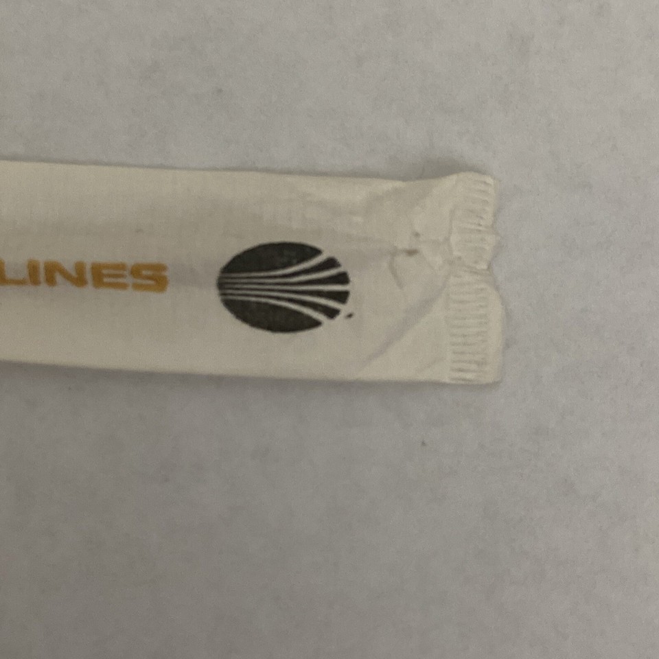 Vintage Sealed Continental Airlines Meatball Logo Toothpick Airline ...